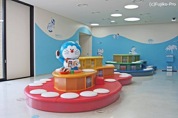 DORAEMON station Noborito in Odakyu line