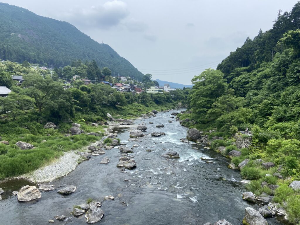 Mitake Valley Trail, the beauty of nature, cafe and Katana Sword smith!