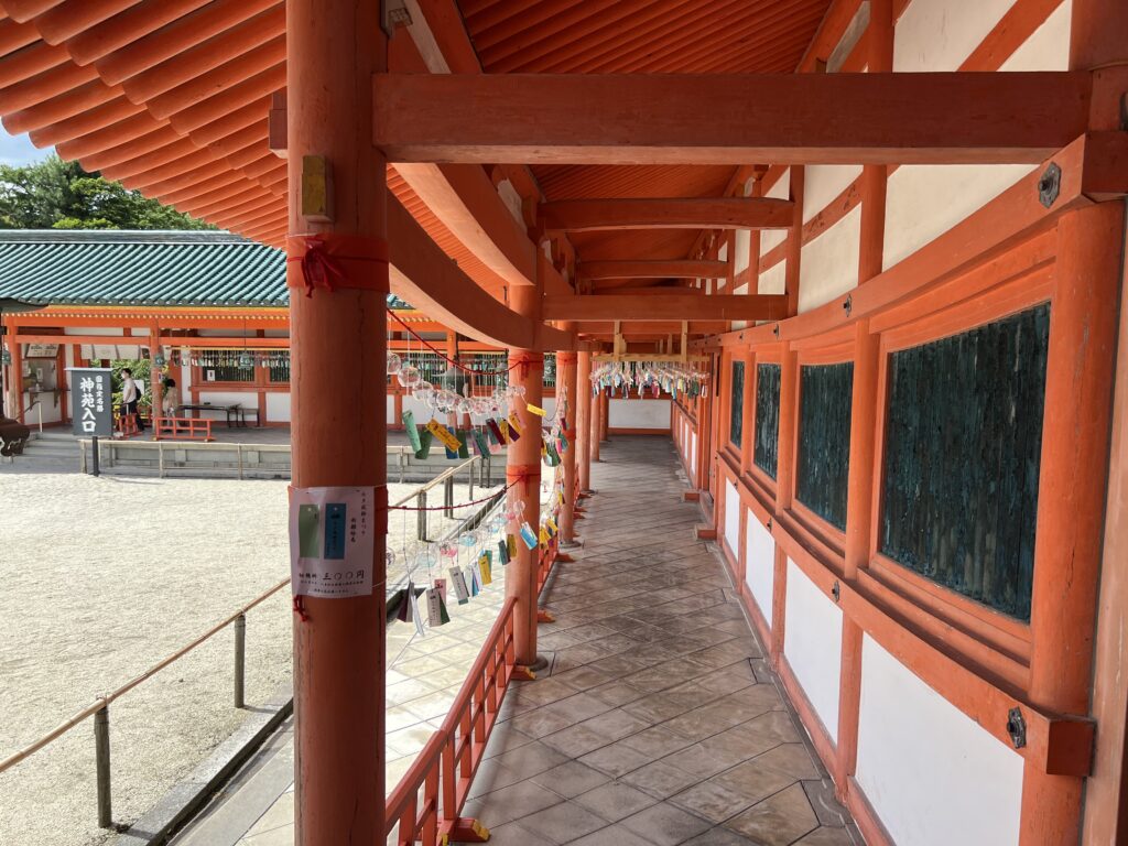 Wind belles festival in Heian Jingu shrine in Kyoto!