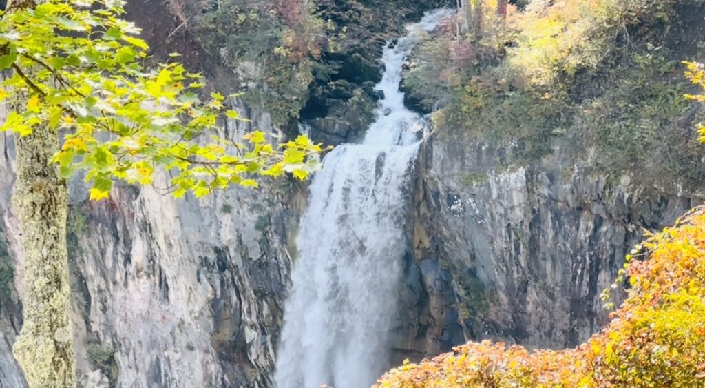 One of the three famous waterfalls in Japan, KEGON waterfall in Nikko ...