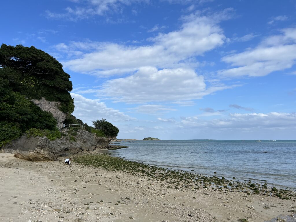Sacred place in Okinawa,Oujima Island!