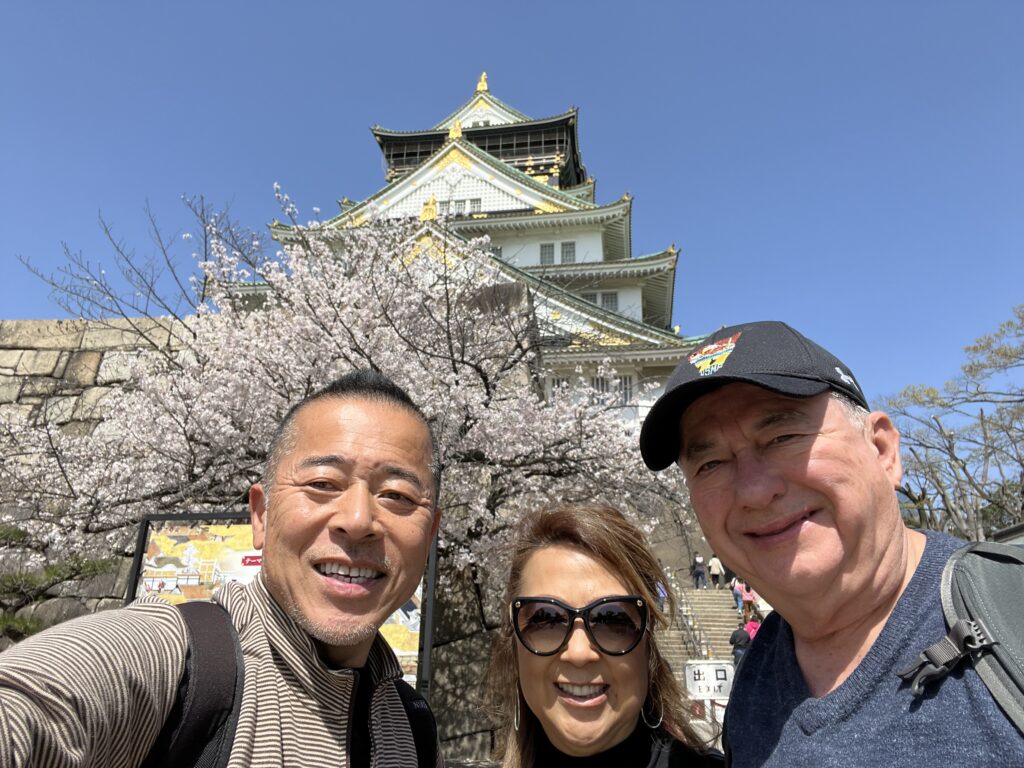 Osaka 1 day tour, cherry blossoms, Osaka castle, Kuromon market ...