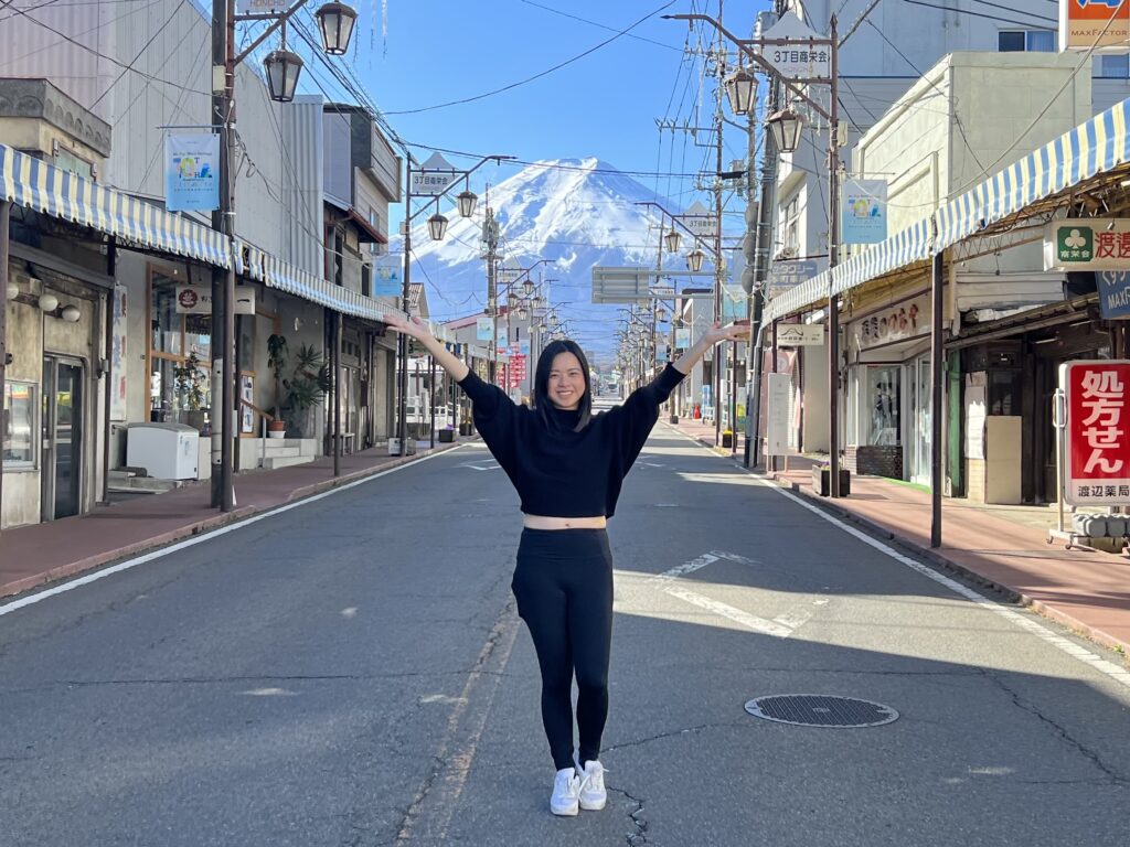 Mt.Fuji, 5storied pagoda, Honcho street, Oshinohakkai UNESCO WORLD ...