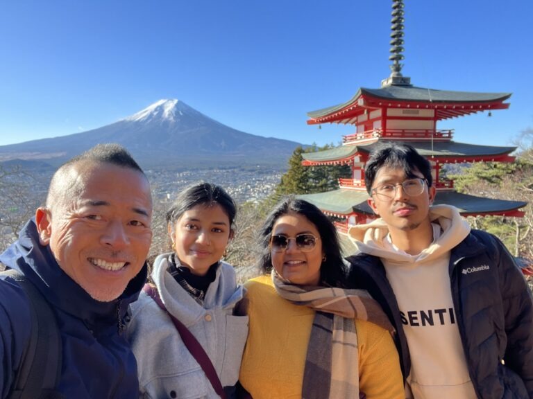 Mt.Fuji, 5storied pagoda, Honcho street, Lake Kawaguchiko, Lunch ...