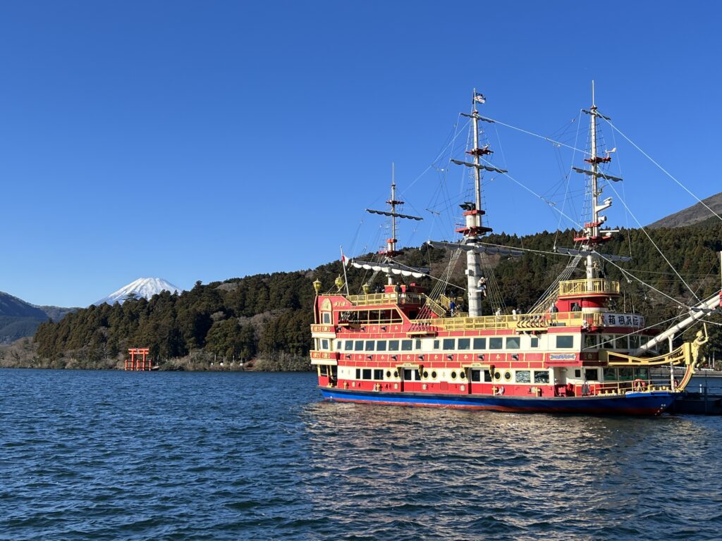 Mt.Fuji, 5storied pagoda, Fujikyu train track, Lake Kawaguchiko, Hakone ...