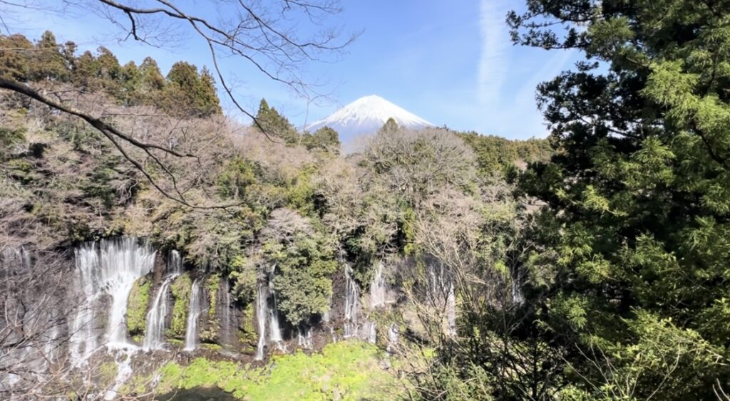 Mt.Fuji, 5storied pagoda with Wagasa ( Japanese parasol),Honcho street ...
