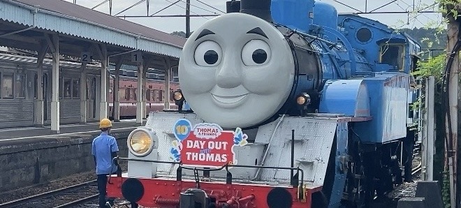 Thomas the tank engine Locomotive is running in Japan!│TOKYO travel TIPS
