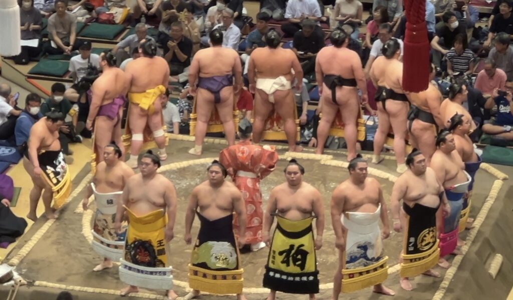 Grand Sumo official tournament and Sumo wrestler’s dish tour!!! Ryogoku ...